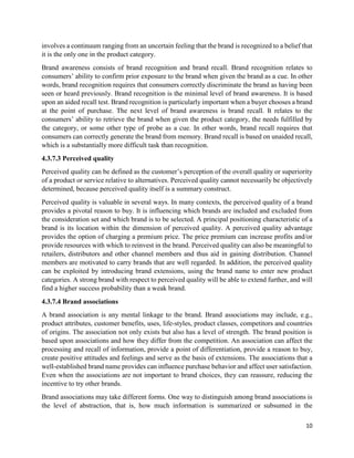 The concept of brand equity | PDF