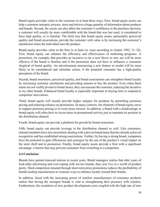 The concept of brand equity | PDF