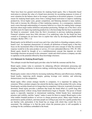 The concept of brand equity | PDF