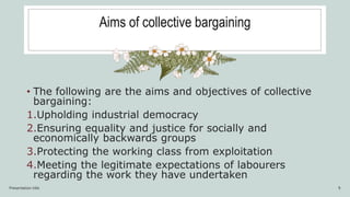 The Concept of collective bargaining in India.pptx