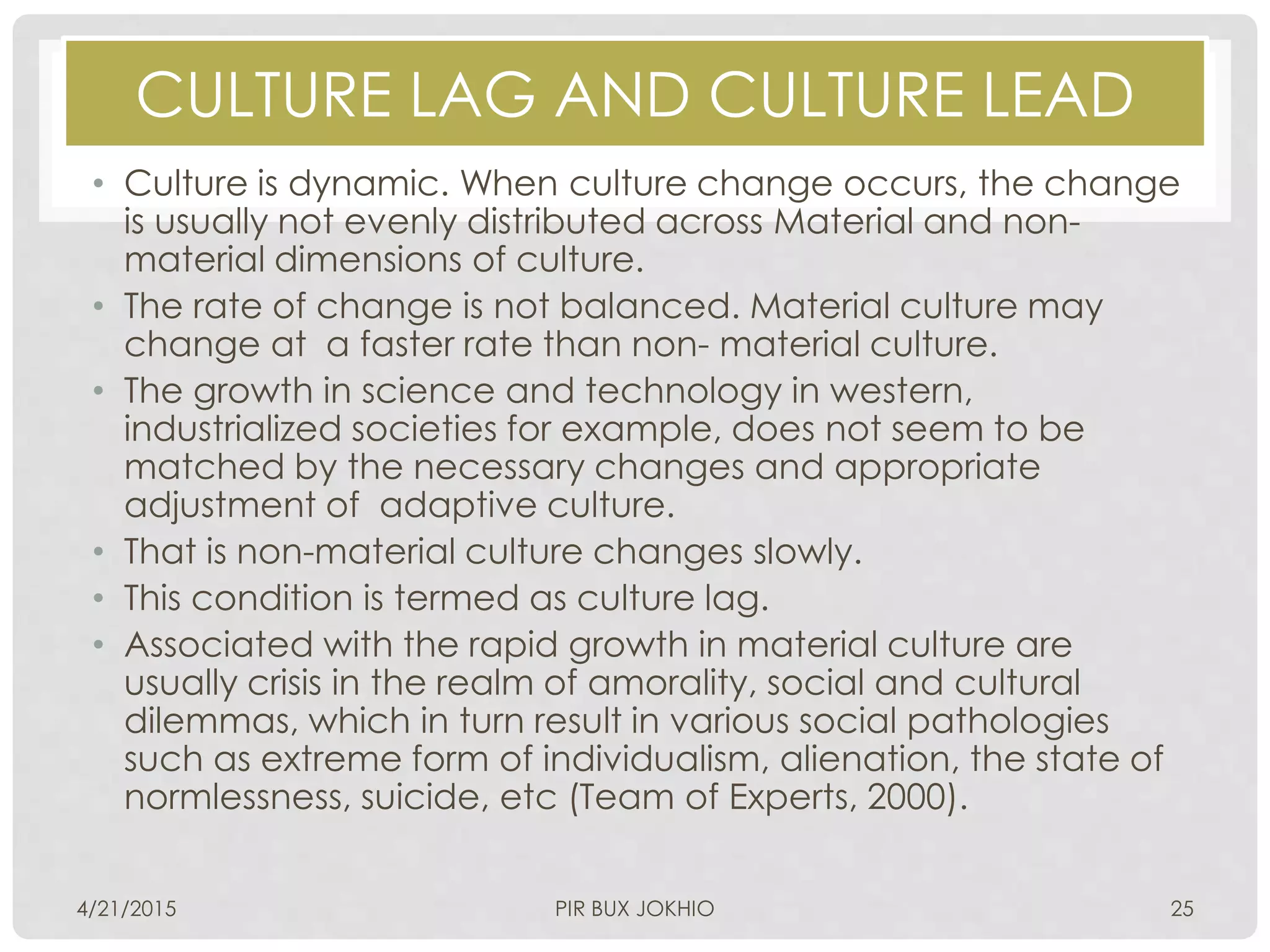 The concept of culture | PPTX