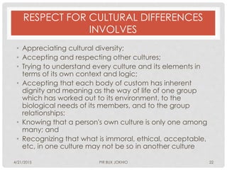 The concept of culture | PPTX