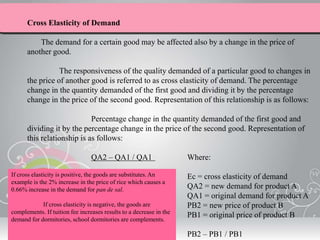The Concept of Elasticity | PPTX