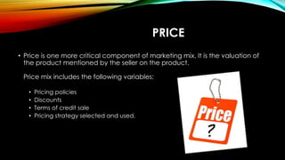 The concept of marketing mix | PPTX