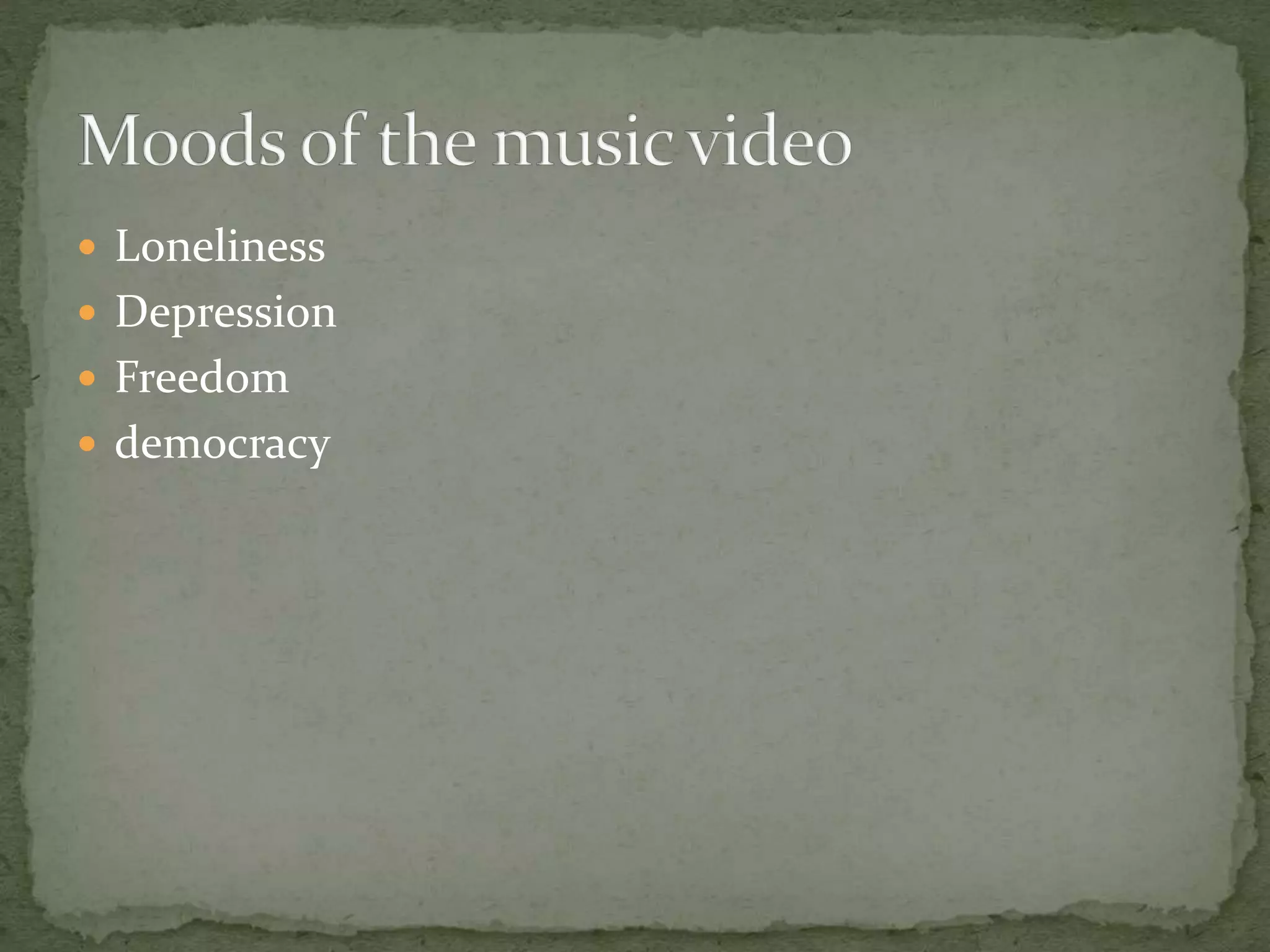 The concept of music video | PPT