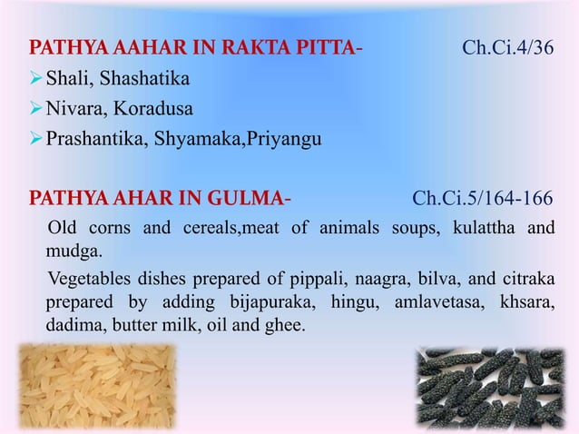 The concept of pathya apathya w.s.r. to charak samhita | PPTX