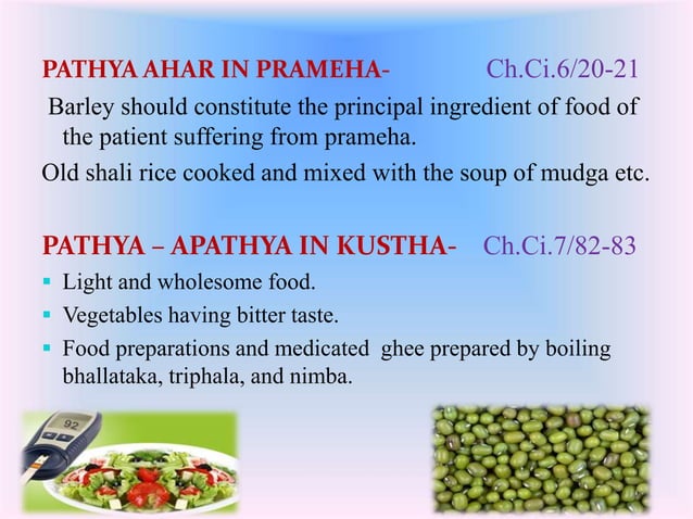 The concept of pathya apathya w.s.r. to charak samhita | PPTX
