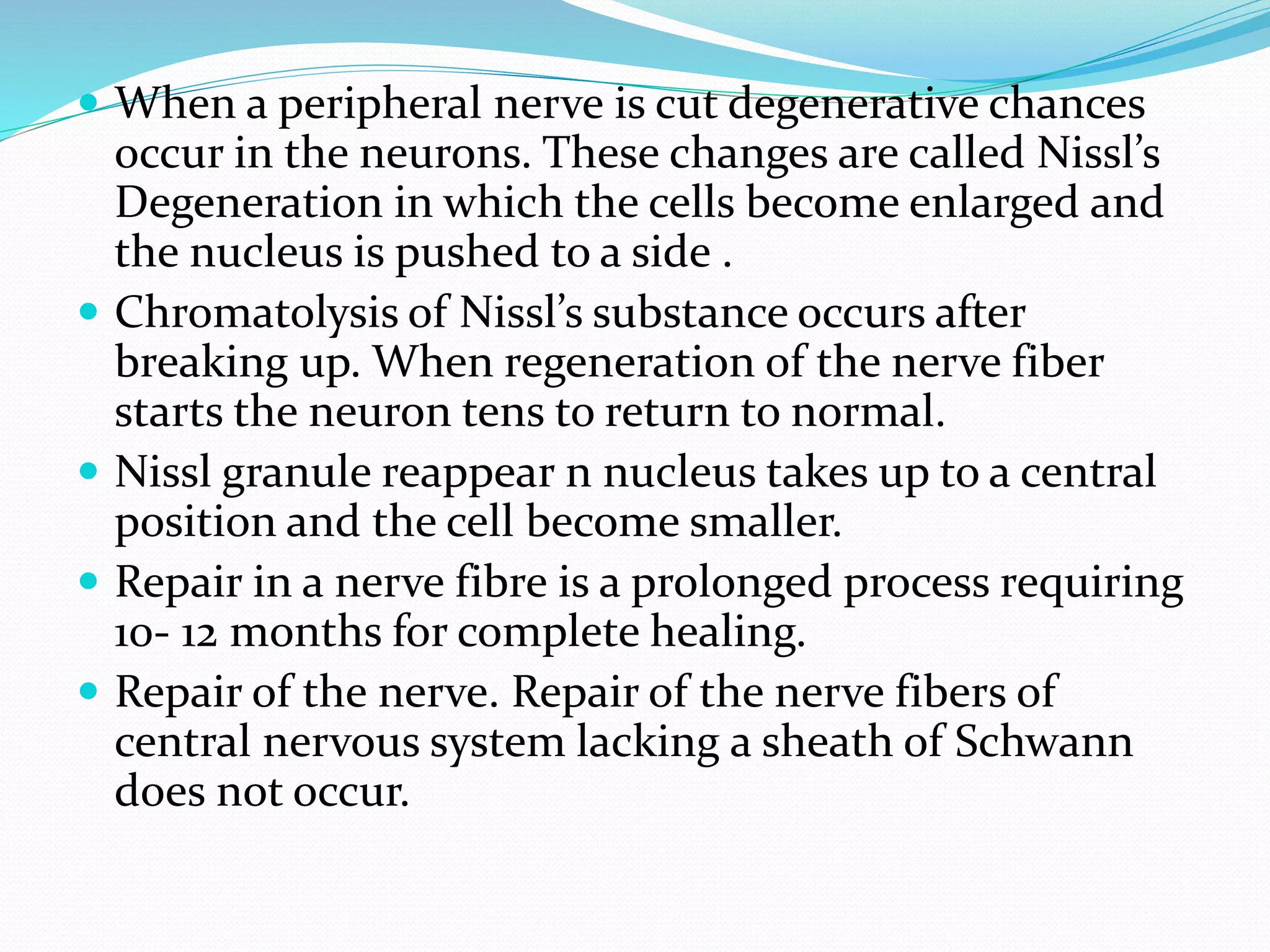 The concept of peripheral nerve repair | PPTX