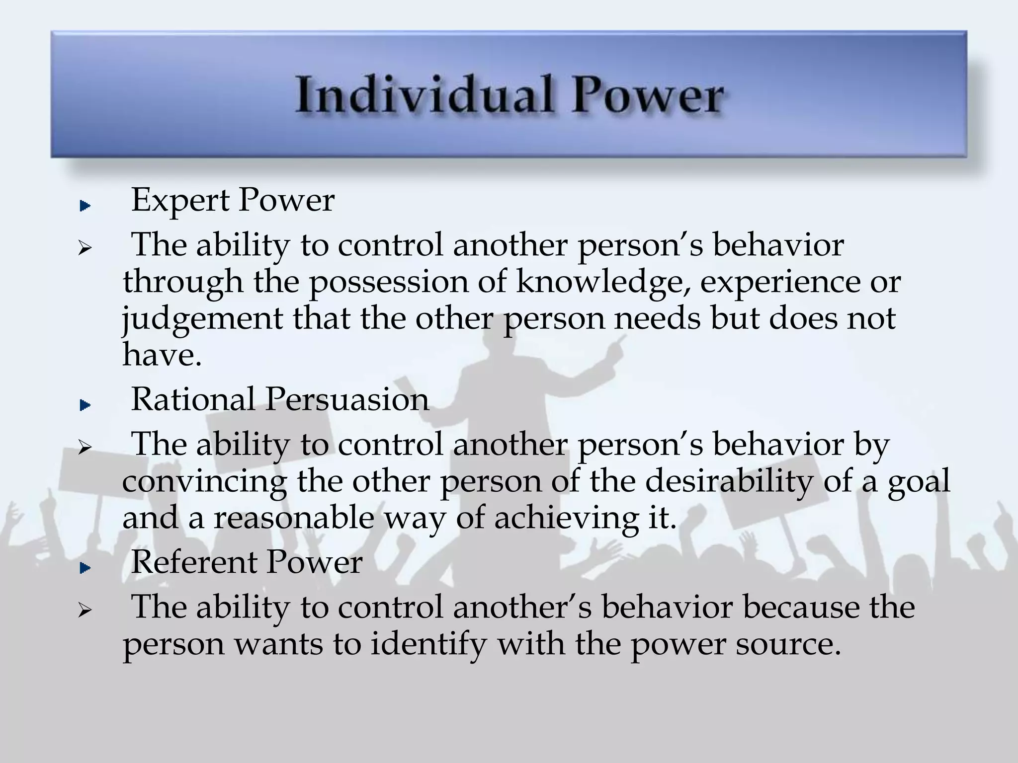 The concept of power | PPTX