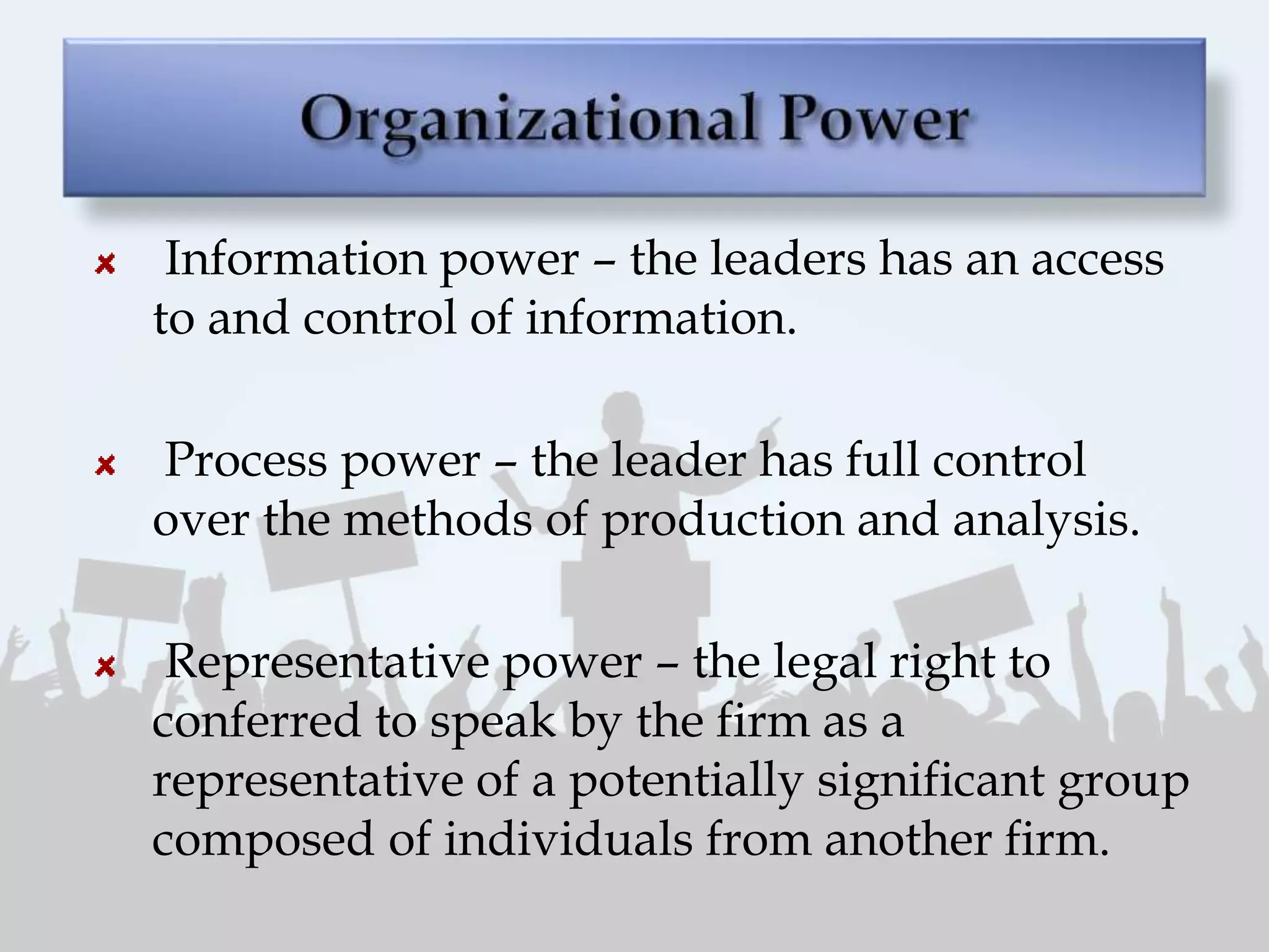 The concept of power | PPTX