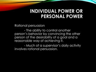 The Concept of Power Philippine Politics | PPTX