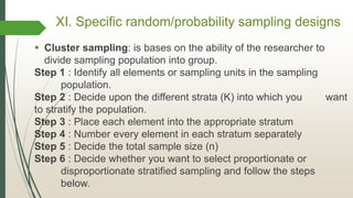 The Concept of Sampling | PPTX