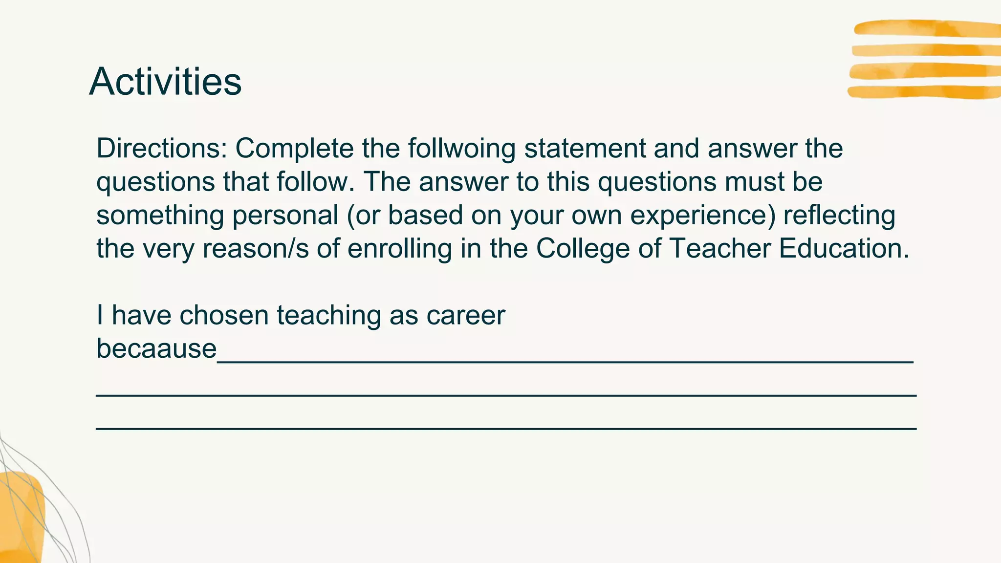 The Concept of Teaching as a Profession.pdf | Professional School ...