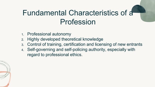 The Concept of Teaching as a Profession.pdf | Professional School ...