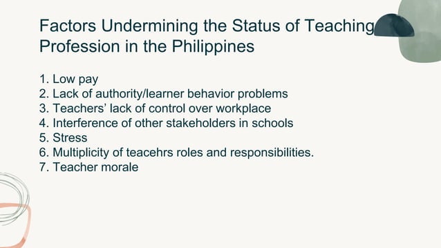 The Concept of Teaching as a Profession.pdf | Professional School ...