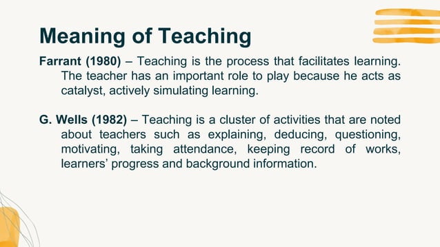 The Concept of Teaching as a Profession.pdf | Professional School ...