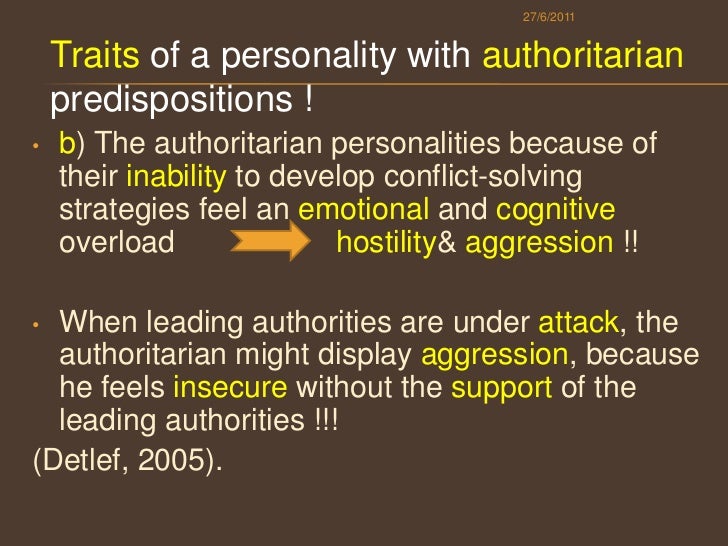 Authoritarian Personality