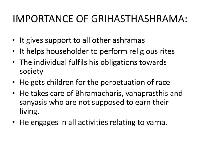 The concept of varnashrama dharma (Sociology) | PPTX | Hinduism ...