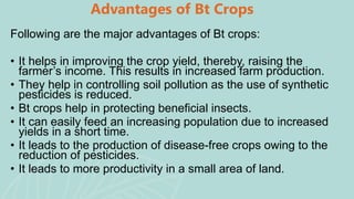 The Concepts and Development of BT Crops.pptx