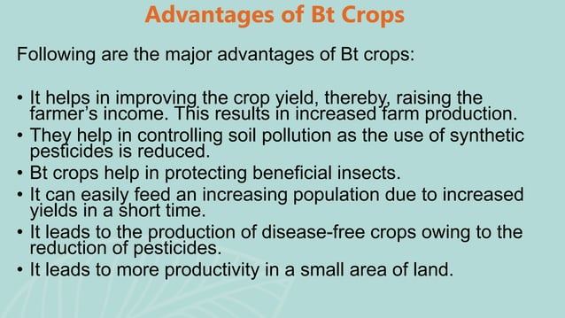 The Concepts and Development of BT Crops.pptx