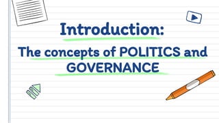 The concepts of POLITICS and GOVERNANCE.pdf