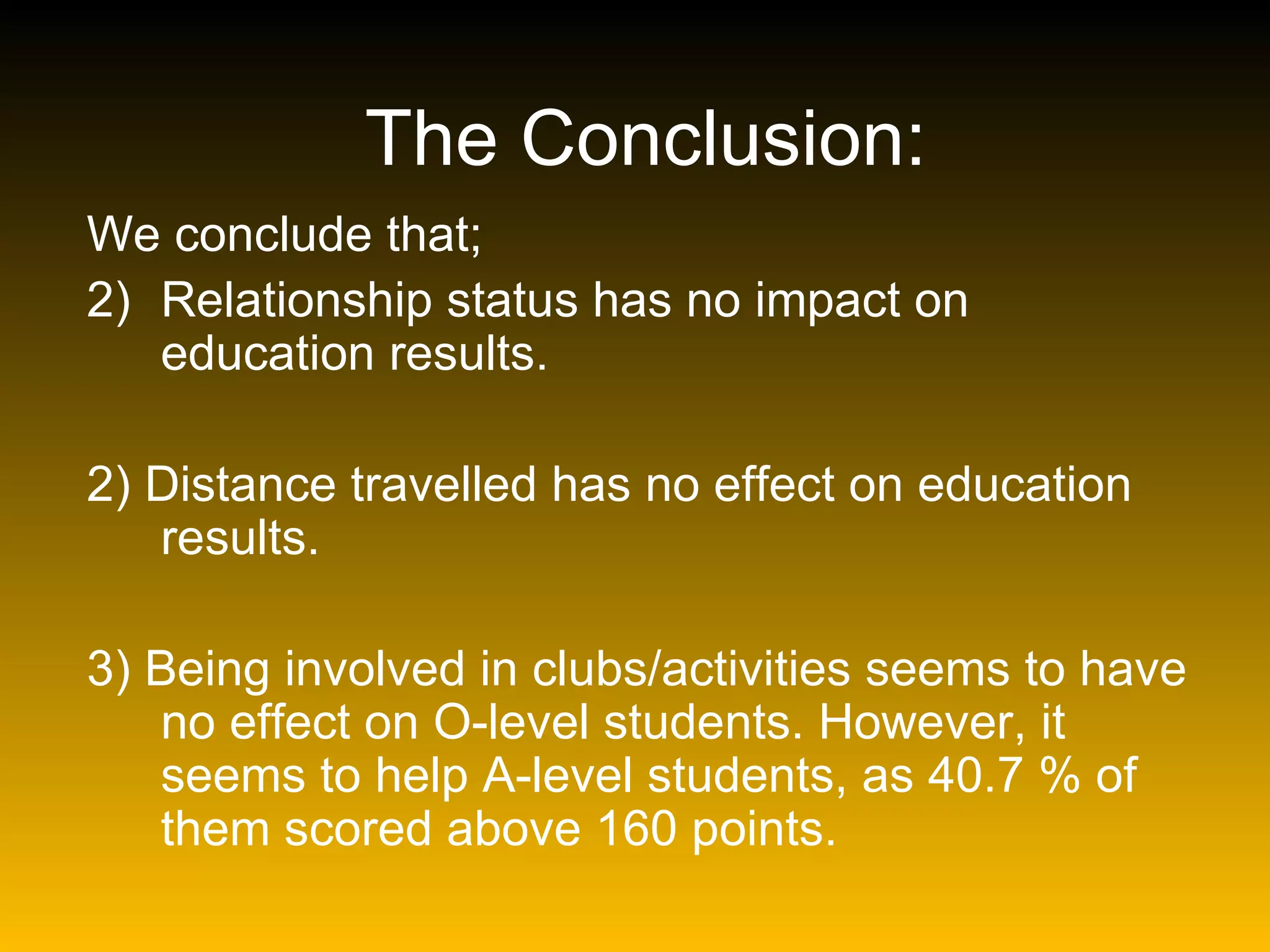 The conclusion | PPT