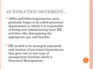 The Concoction of human resource management [Autosaved]-1.pptx