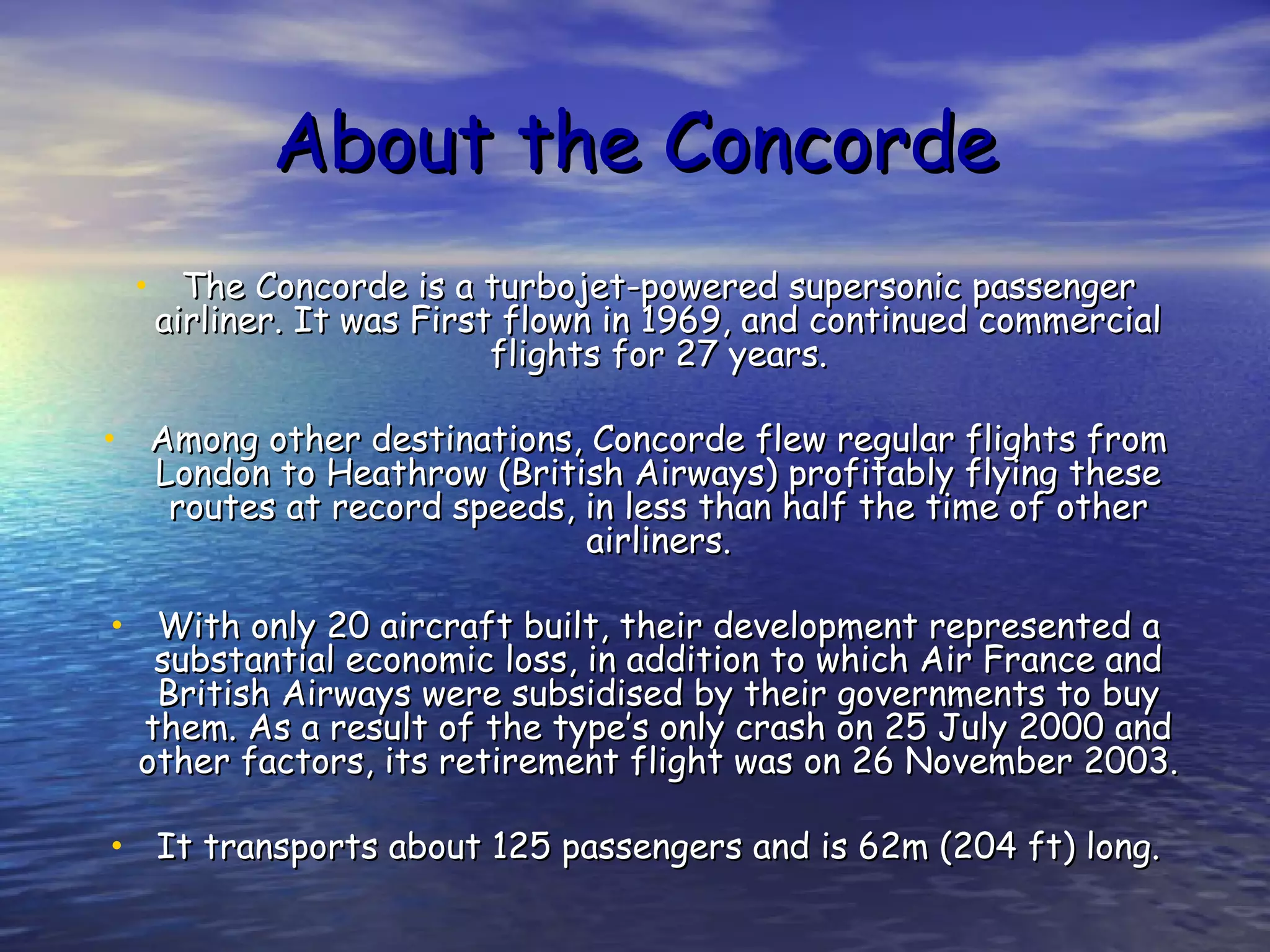 The concorde | PPT