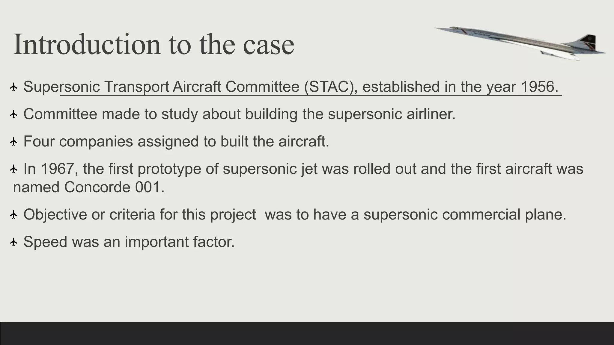 The concorde project | PPTX