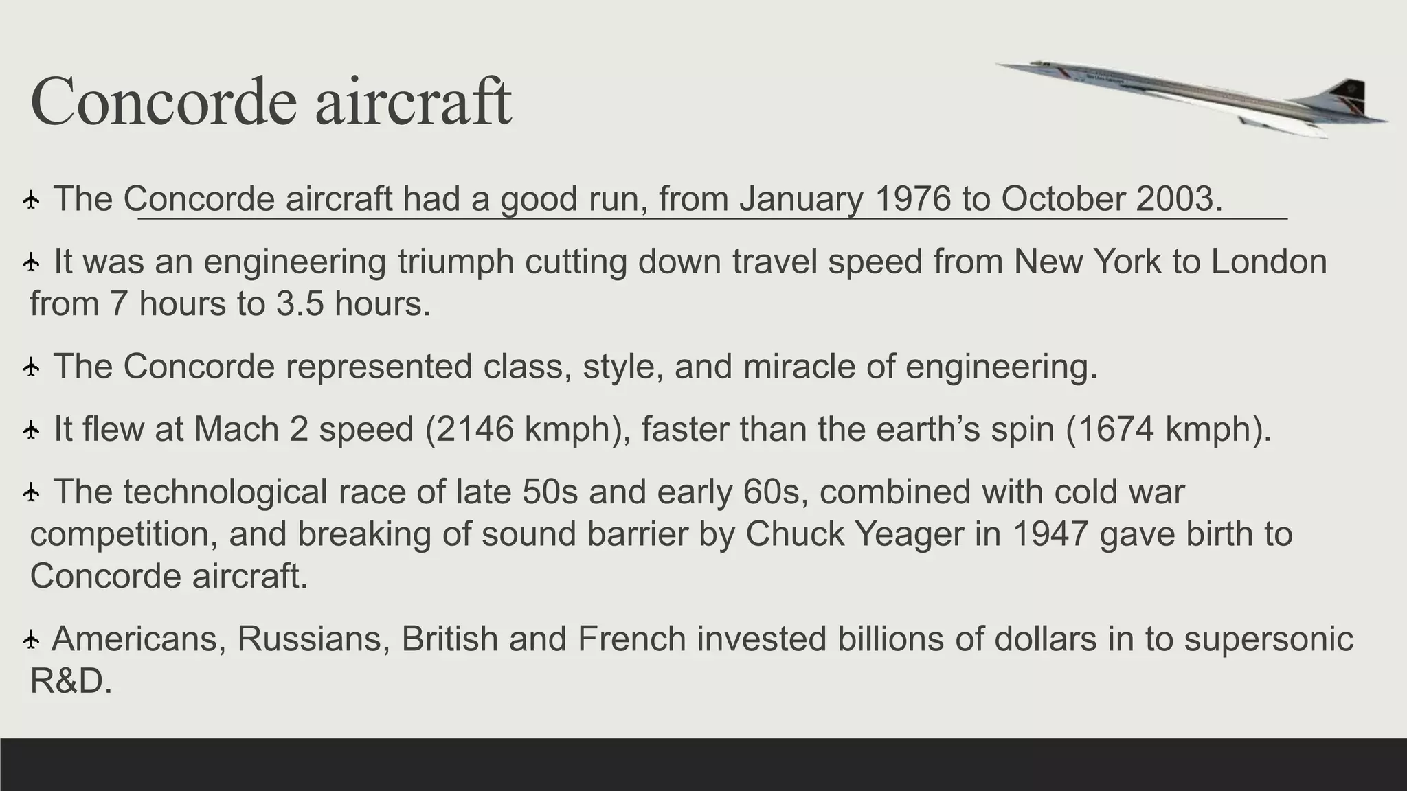 The concorde project | PPTX