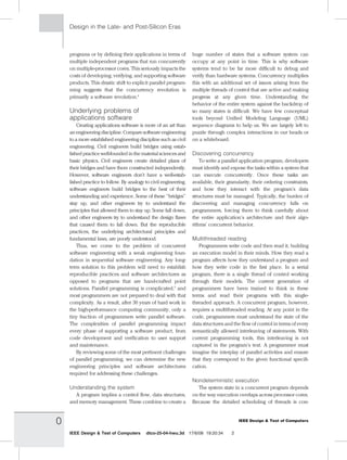 The Concurrency Challenge : Notes | PDF | Programming Languages | Computing