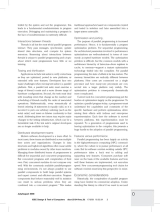 The Concurrency Challenge : Notes | PDF | Programming Languages | Computing