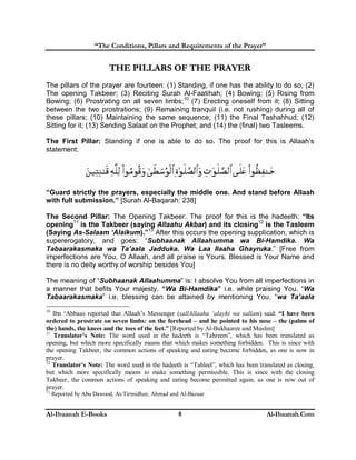 The conditions & requirements for prayer | PDF