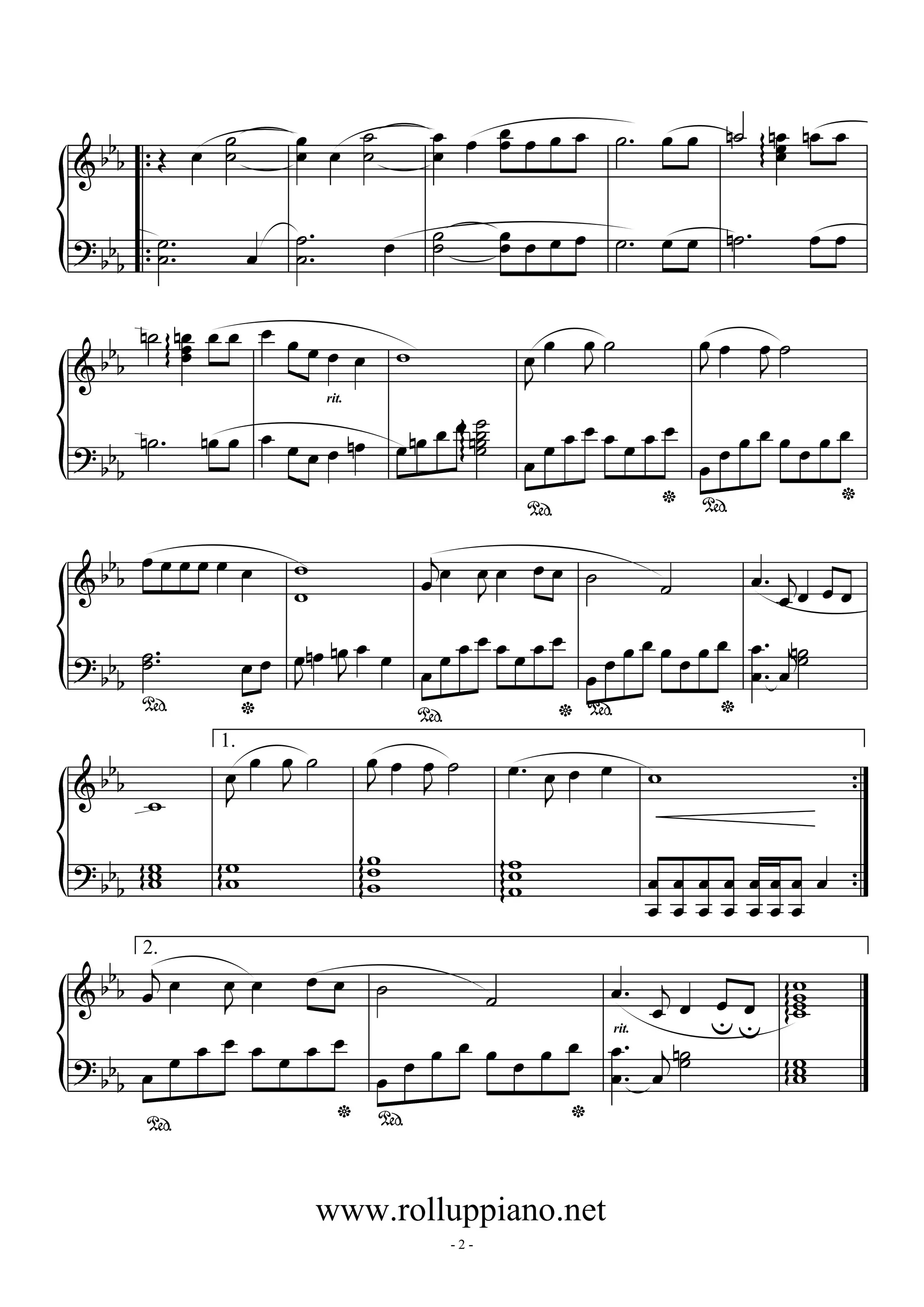 Piano sheet music chinese songs - The condor hero's suite | PDF