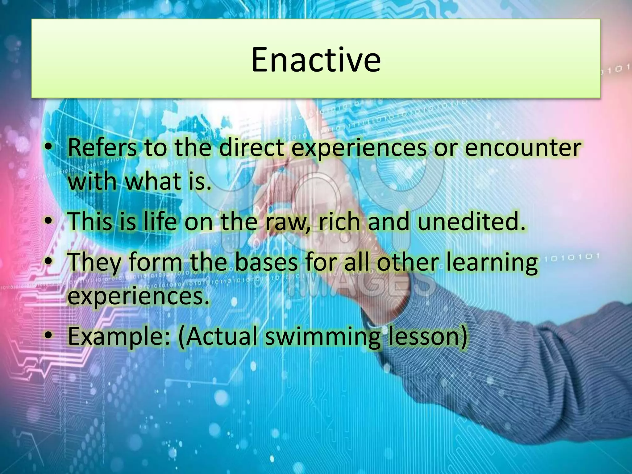 The cone of experience | PPTX