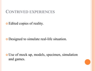 The cone of experience | PPT