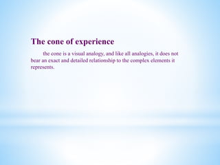 The cone of experience | PPT