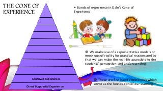 The cone of experience | PPTX