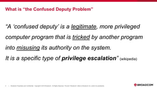 The Confused Deputy Problem | PPT