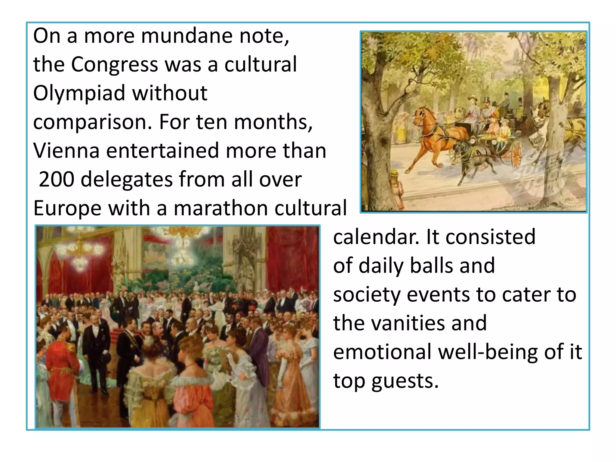 The congress of vienna | PPTX