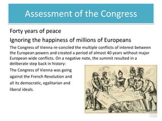 The congress of vienna | PPT