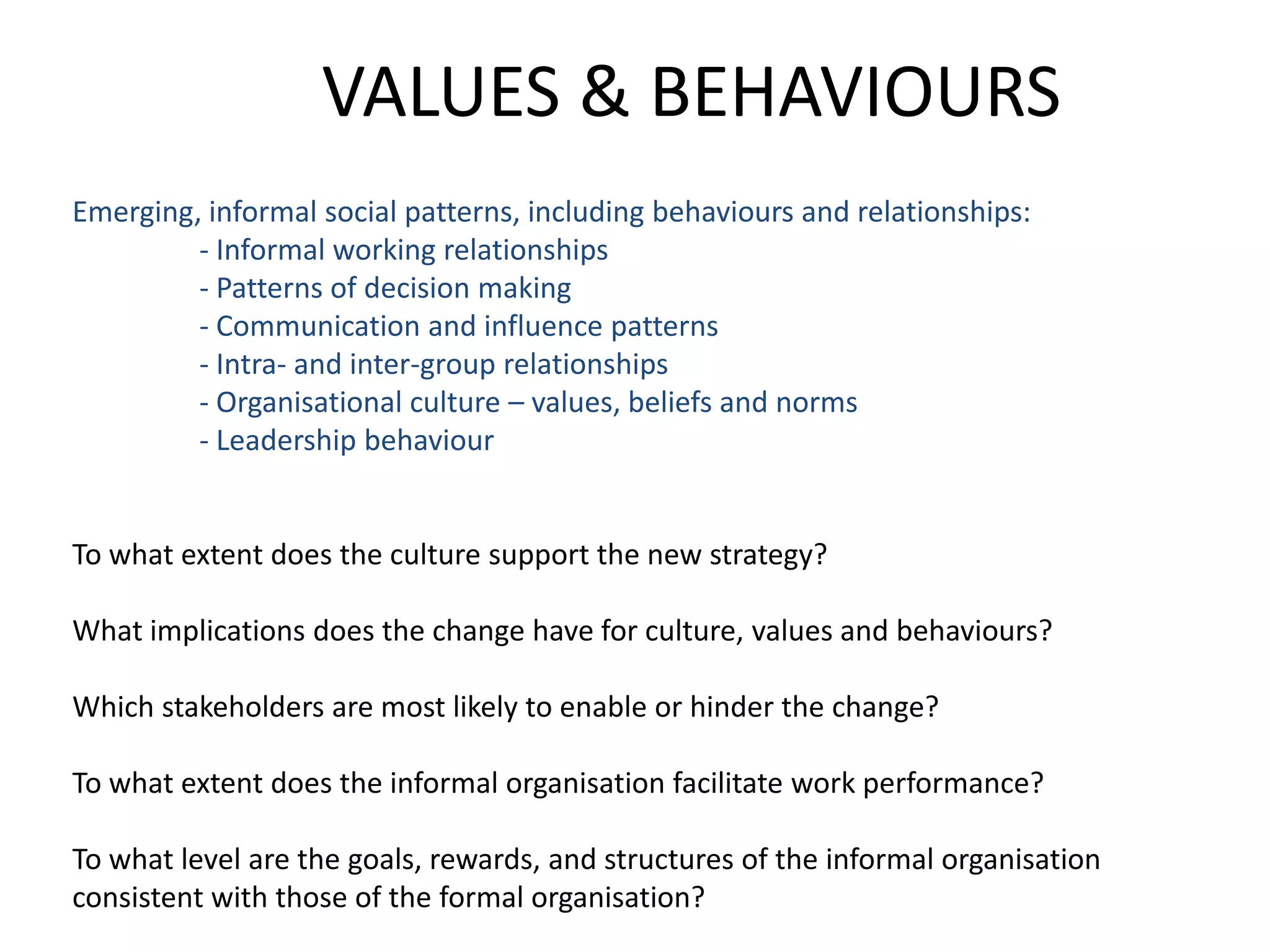 The congruence model overview | PPTX