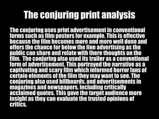 The conjuring | PPT