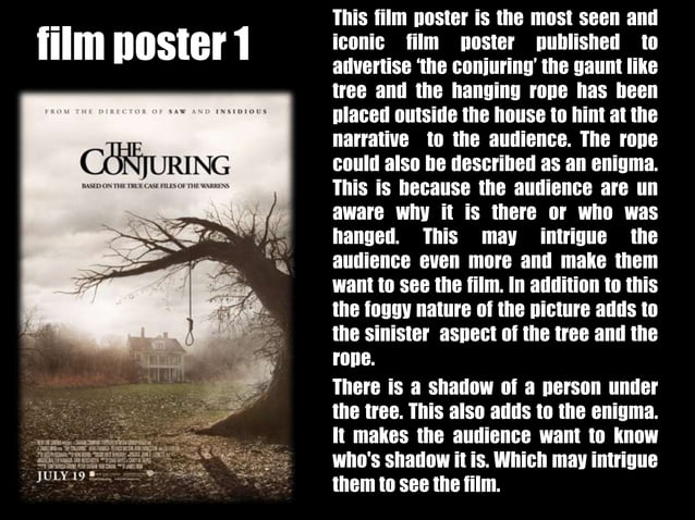 The conjuring | PPT