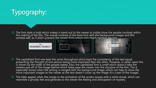 The Conjuring | PPTX
