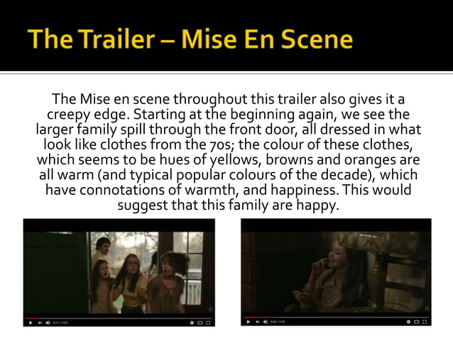The Conjuring - Trailer Analysis | PPT