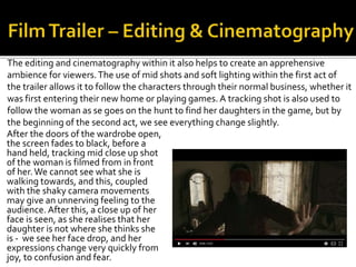 The Conjuring - Trailer Analysis | PPT