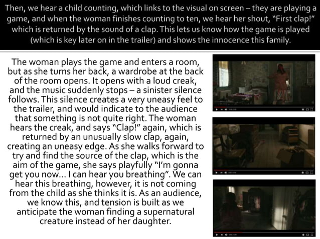 The Conjuring - Trailer Analysis | PPT