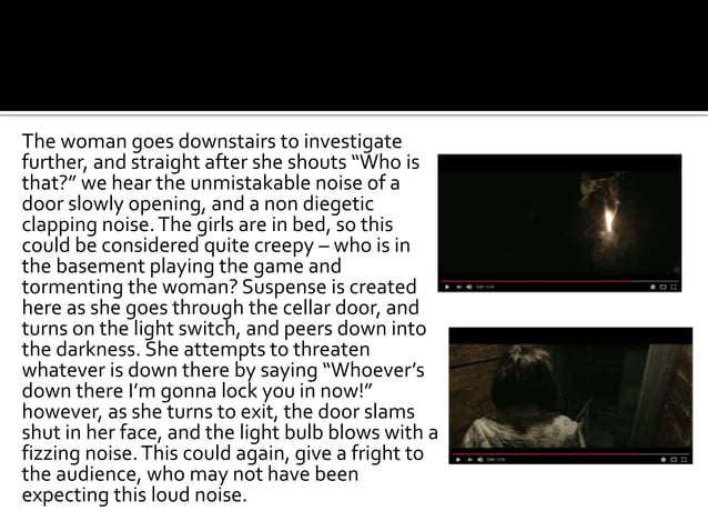 The Conjuring - Trailer Analysis | PPT