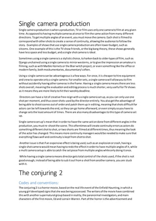 Essay on horror movies | PDF